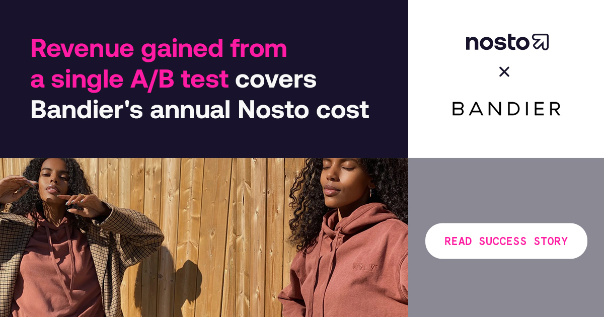 Case Study | Revenue Gained From a Single A/B Test Covers Bandier’s ...