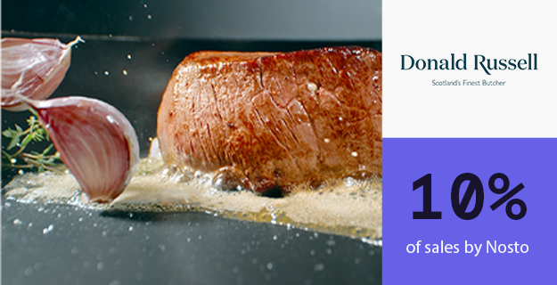 Donald Russell sees 10% sales attribution to Nosto - Nosto